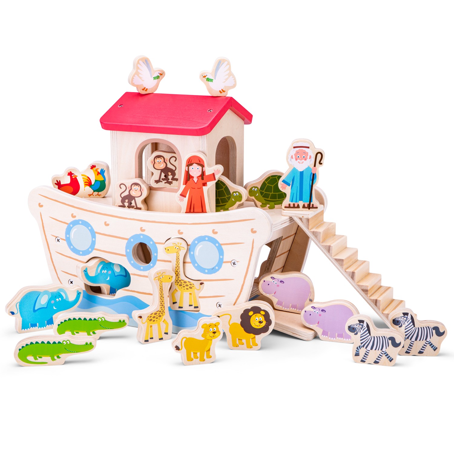 Shape sorting boat - Noah’s Ark | New Classic Toys