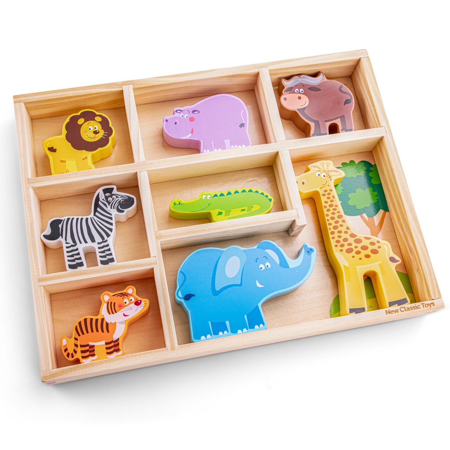 Safari animals in box | New Classic Toys