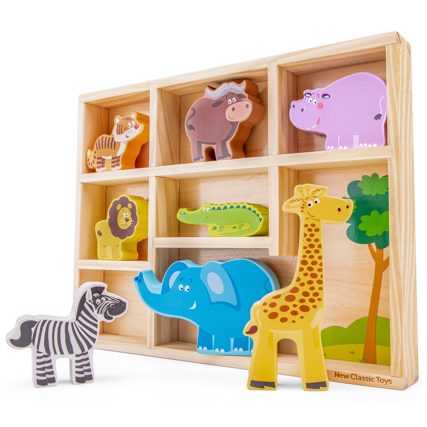 Safari animals in box | New Classic Toys