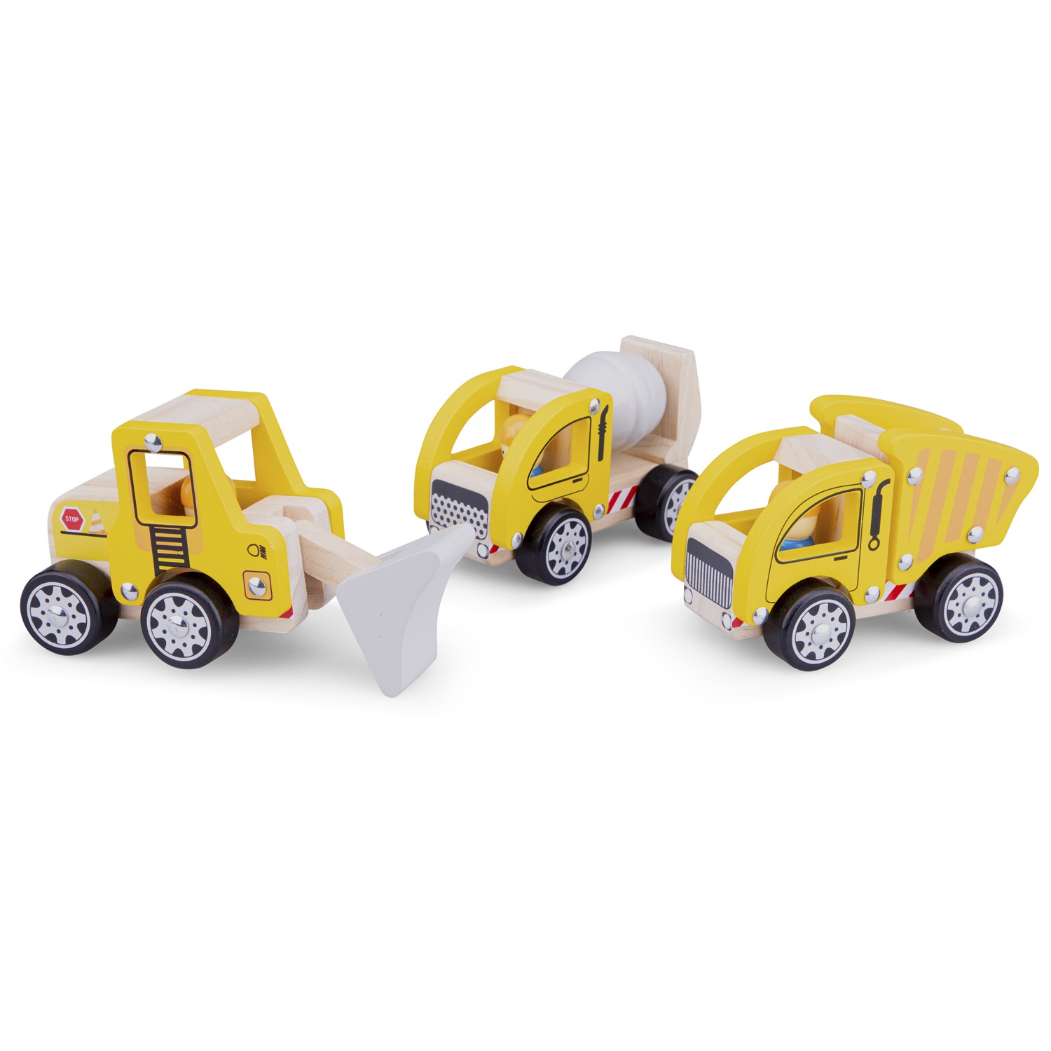 Construction vehicles set - 3 pieces | New Classic Toys