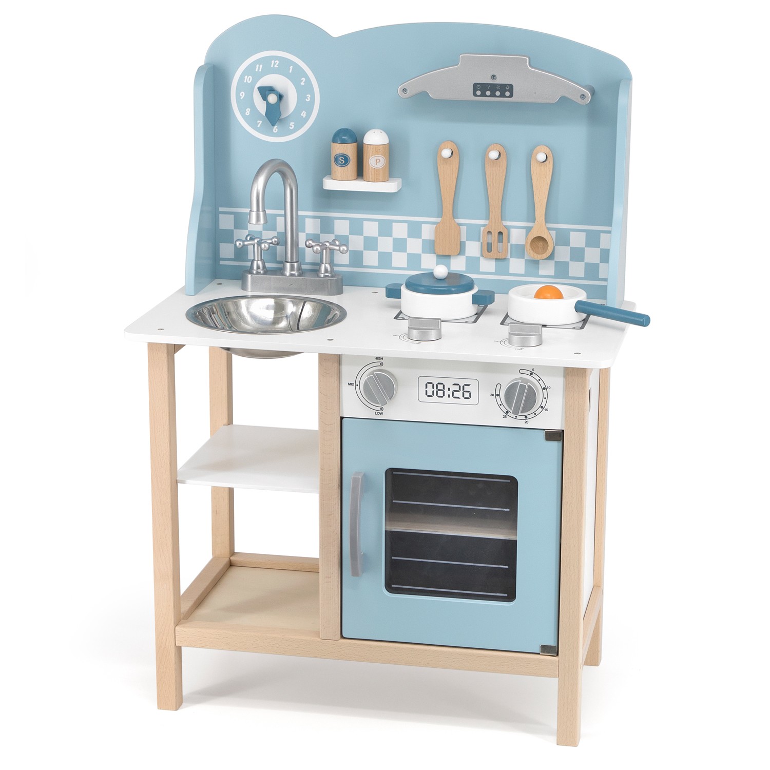 Blue Kitchen w/Accessories | New Classic Toys