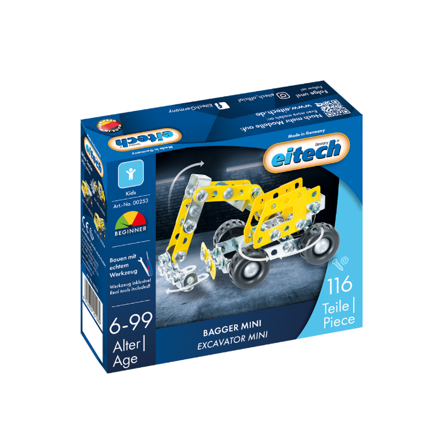Excavator mini - Eitech | New Classic Toys