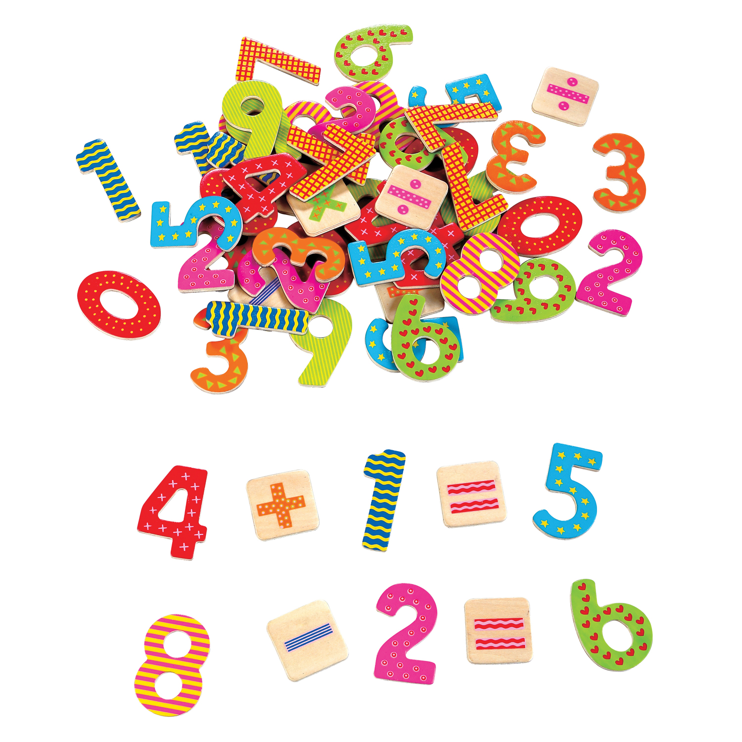 Magnetic Numbers - 60 pcs. | New Classic Toys